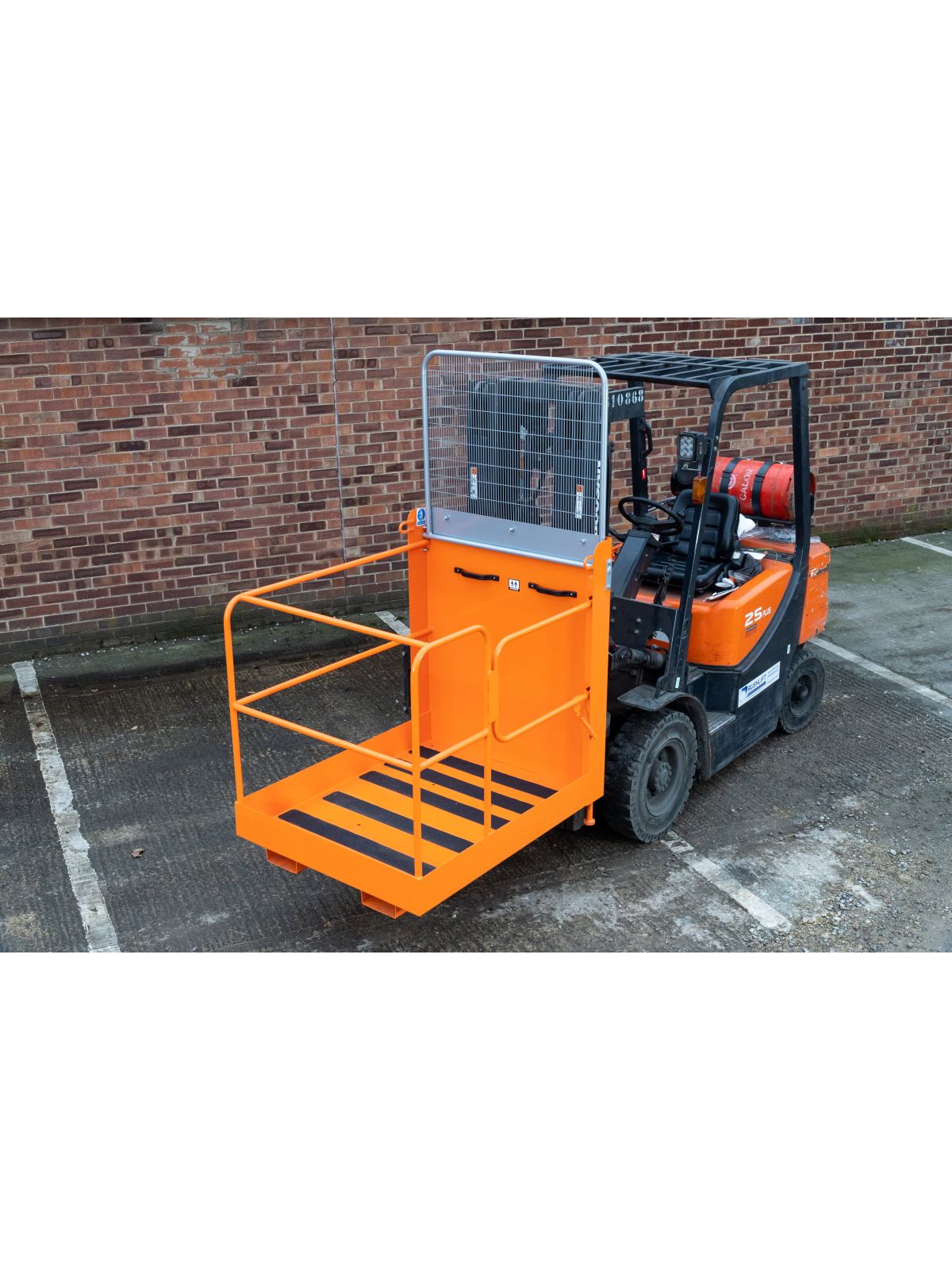 Invicta Fork Mounted Access Platform Side Gate/Lift-Up Bar