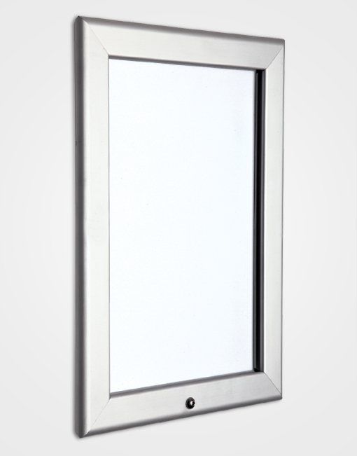 32mm Silver Lockable Snap Frame – Spectra Signs