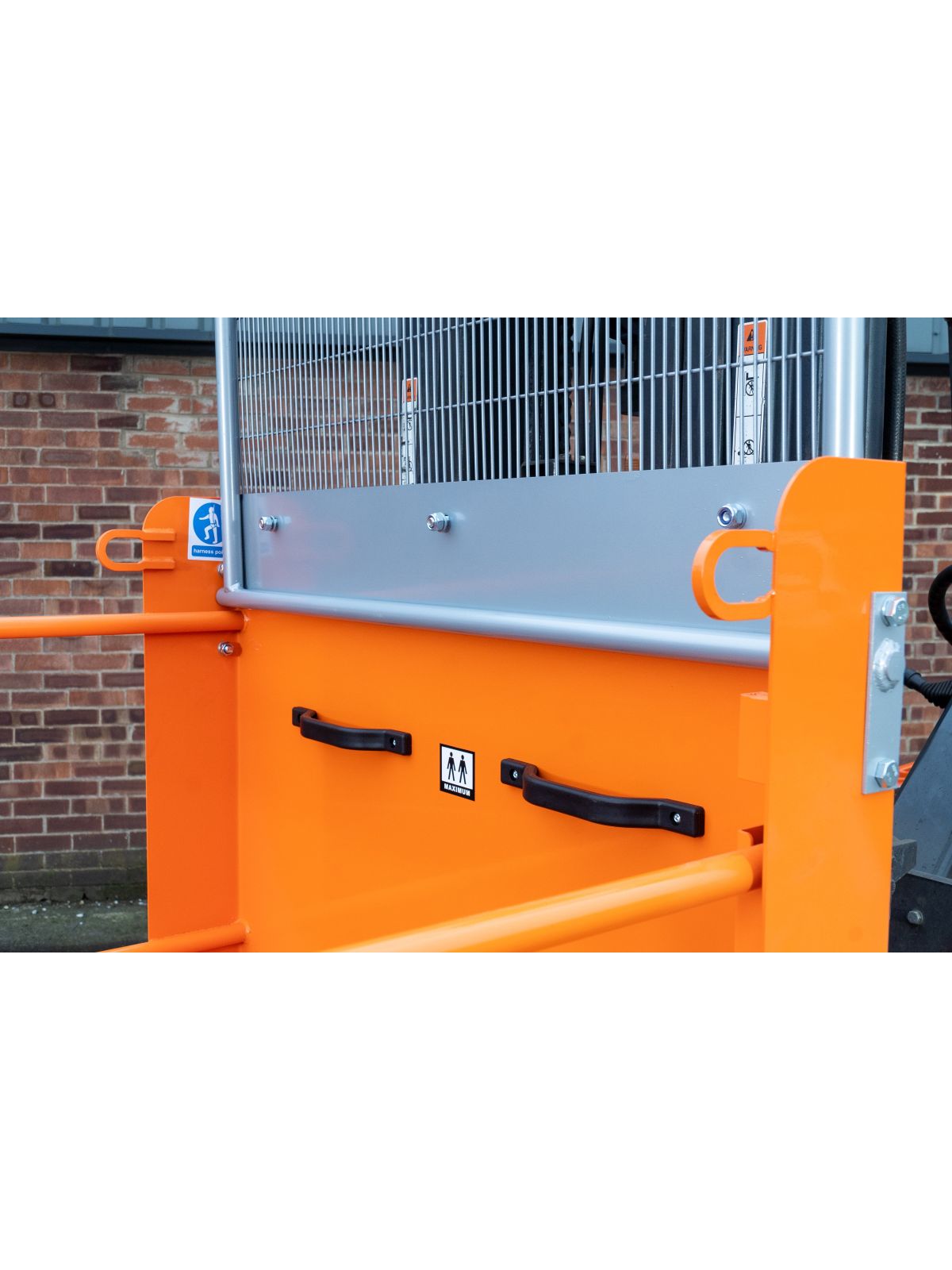 Invicta Fork Mounted Access Platform Side Gate/Lift-Up Bar