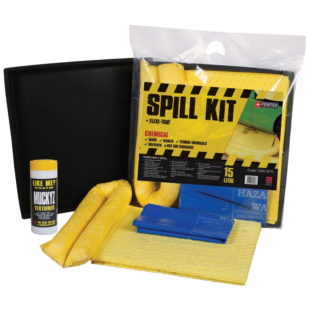 15L Chemical Spill Kit | Fentex Compact Spill Solution