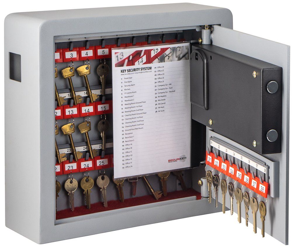 Securikey Electronic Key Cabinet Key Deposit Safe 38 Keys (Z038-ZE)
