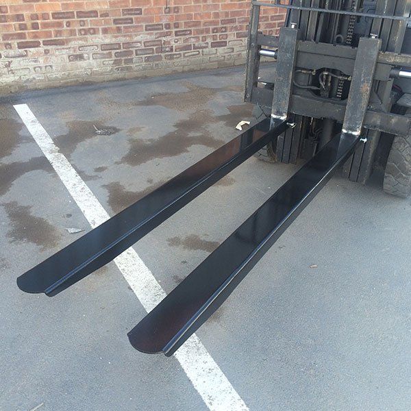 Invicta Bolt On Forklift Fork Extensions 4mm