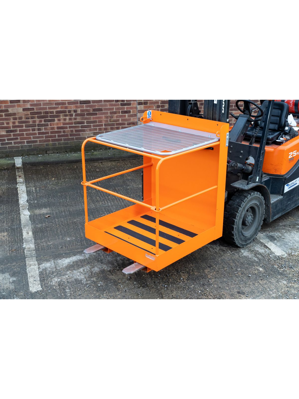 Invicta Fork Mounted Access Platform Side Gate/Lift-Up Bar