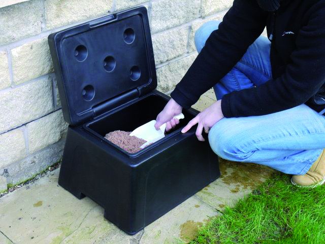 GPC Small Grit Bin – Salt & Grit Bin 30 Litres