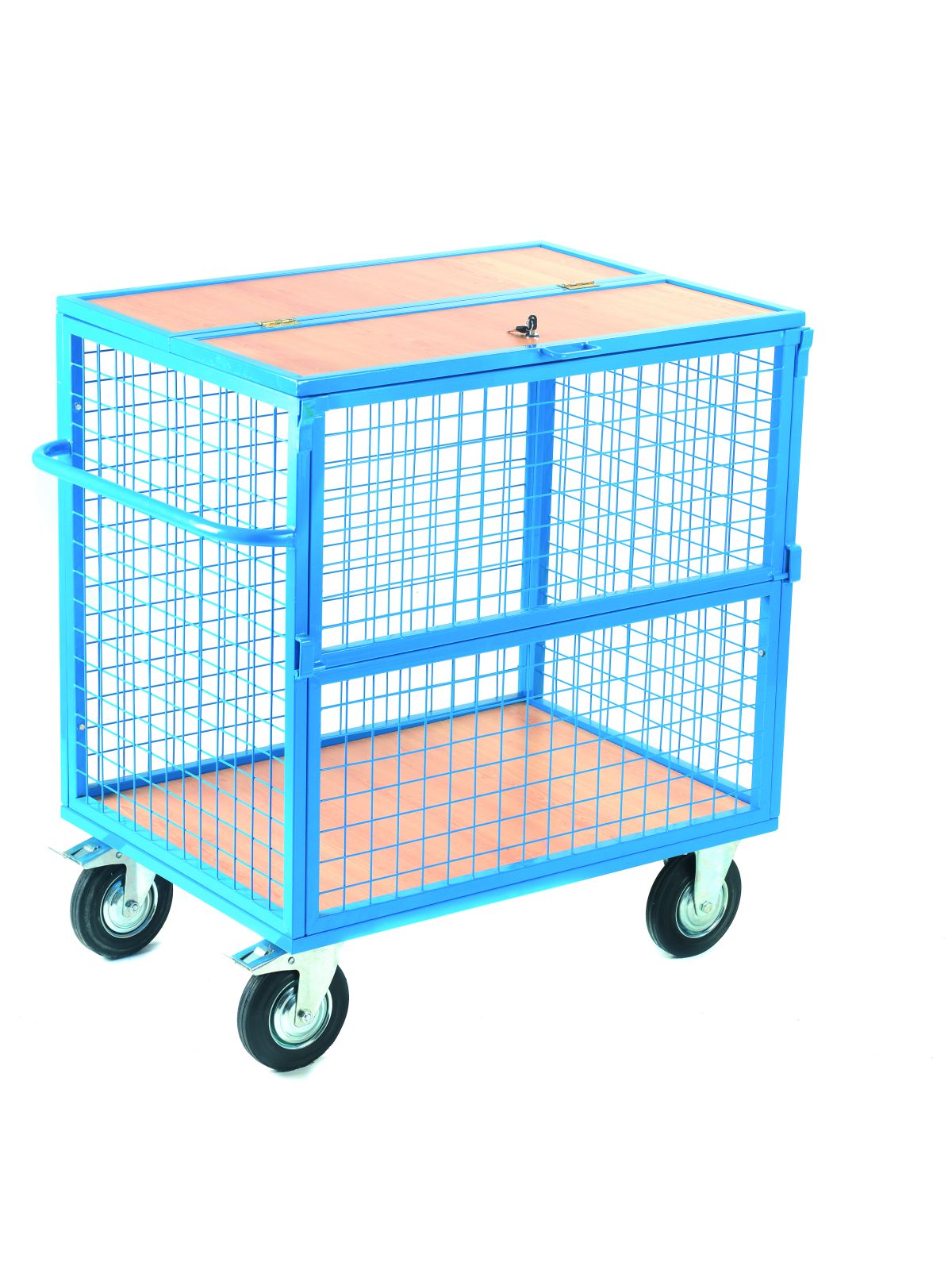 Security Trolleys - Mesh for Secure and Visible Transport