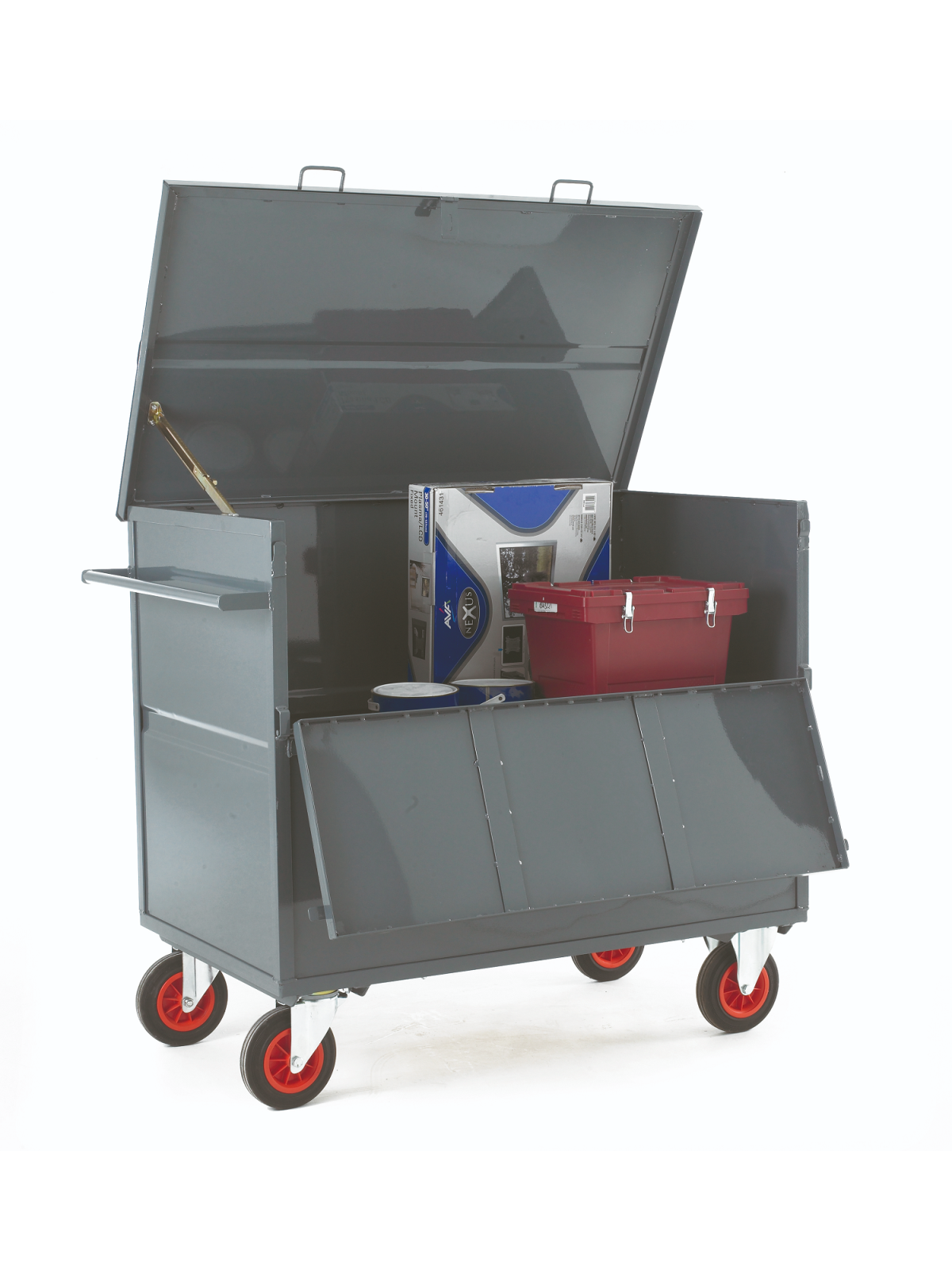 Steel Security Box Trolleys – Secure & Durable Storage Solution