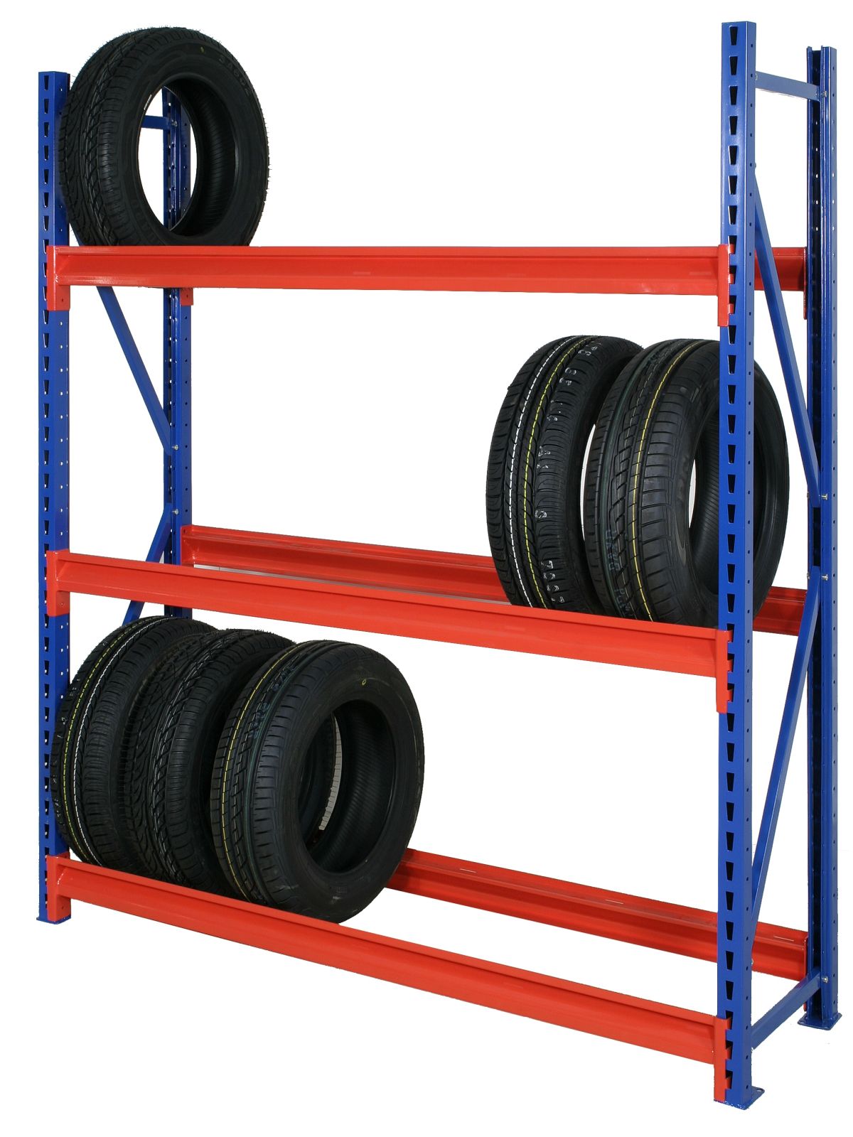 Anco TS Longspan Tyre Racking – 3 Levels
