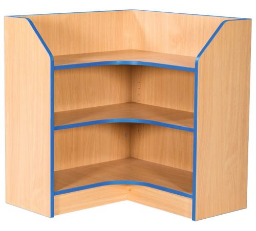 Buy 750mm Internal Corner Library Bookcase - Folio Premium