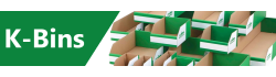 50 Cardboard Storage Bins - Shop K-Bins Range Now!