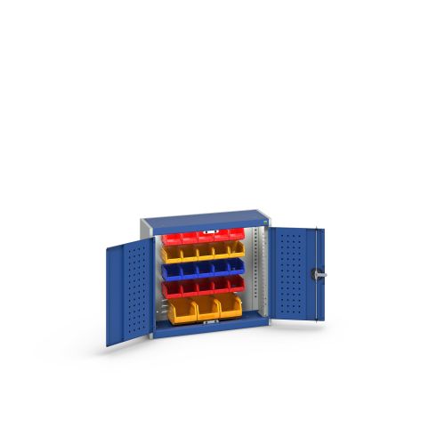 Bott Perfo Wall Cupboards with Louvred Back Panels