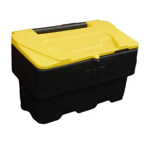 GPC Stackable Grit Bins with Salt – 170 Litre Weather-Resistant Storage