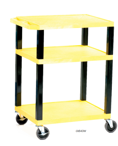 Multipurpose 3 Shelved Trolley – Durable & Strong