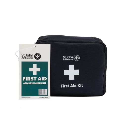 St John Ambulance AED Responder Kit | Compact First Aid for CPR ...