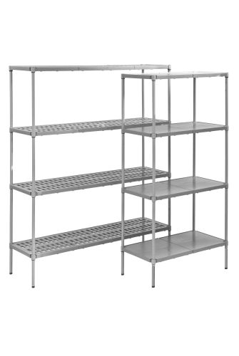 Shelfspan Plastic Plus Solid Polymer Shelving – Vented Shelf, 1625mm High
