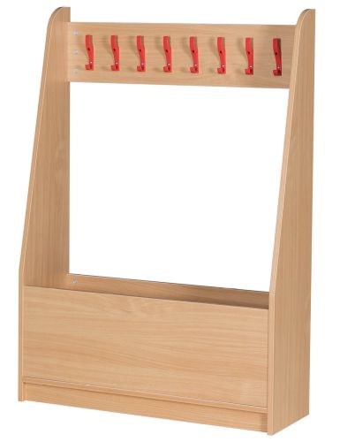 Willowbrook Premium Single Sided Static Coat Station – Cloakroom Unit