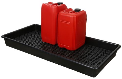 8 x 25L Bunded Drip Tray with Stand | Fentex Spill Tray