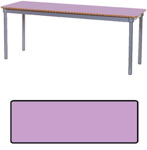 Willowbrook KubbyClass Rectangular Classroom Tables 1800 x 600mm – Durable and Spacious