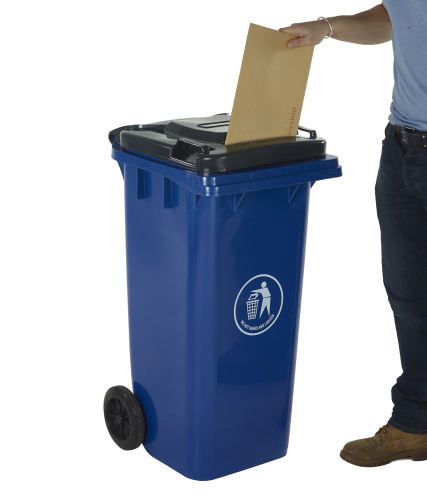 GPC Wheelie Bins with Letter Slot Lid – Durable & Easy to Manoeuvre