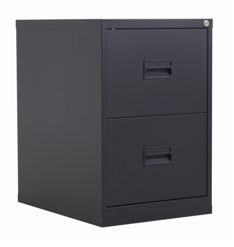 Lockable Steel Filing Cabinet – 2 Drawer Office Use