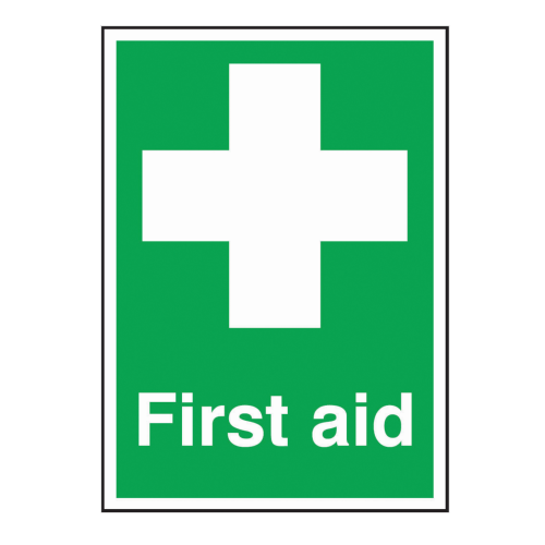 GPC First Aid Sign – Bulk Pack of 10 for Health and Safety Compliance