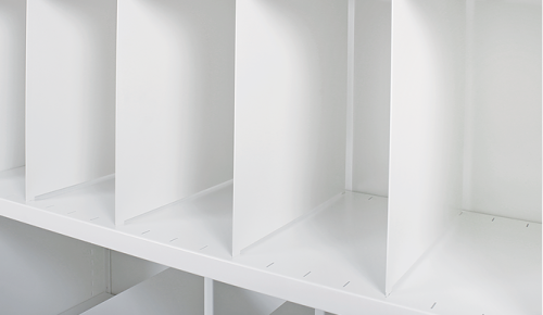 Anco Delta Plus Shelving Accessories – Fixed Height Dividers