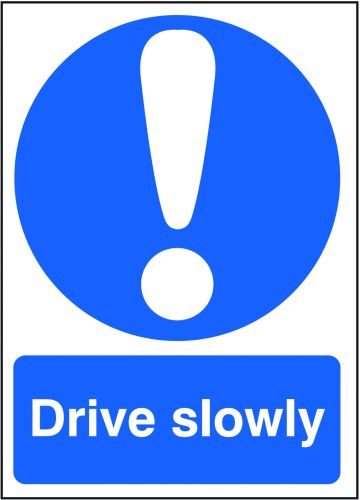 GPC Drive Slowly Sign