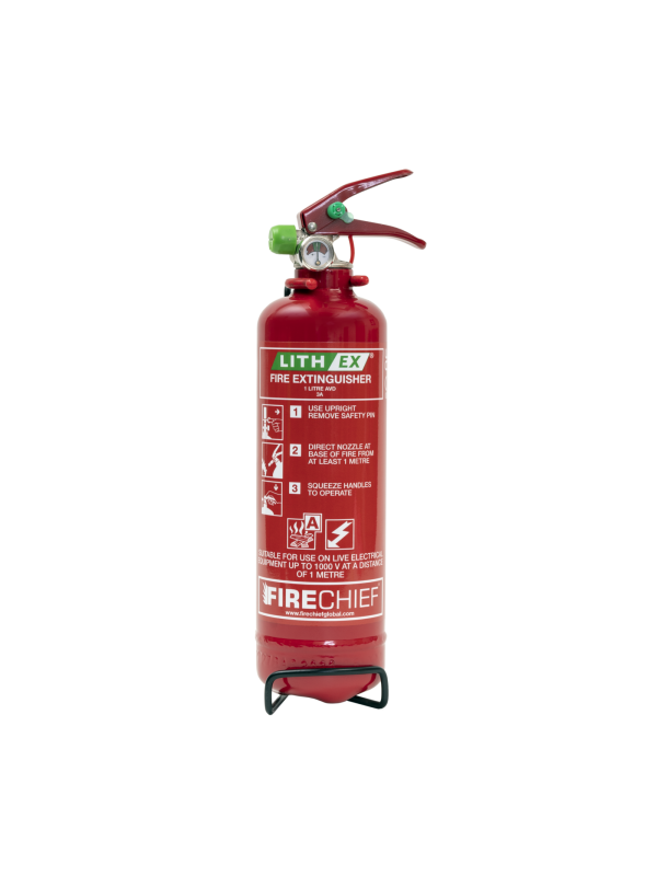 Liter K Class Firechief Lith‑Ex Extinguishers – BSI Kitemarked, MED ...