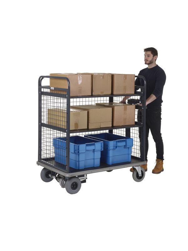1500mm High Powered Distribution Trolleys: Robust & Agile