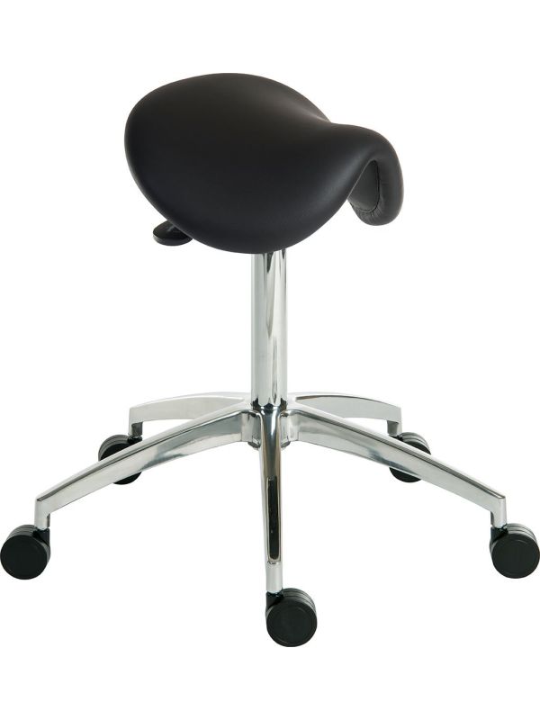 Industrial Perch Stool: Adjustable & Comfortable Seating