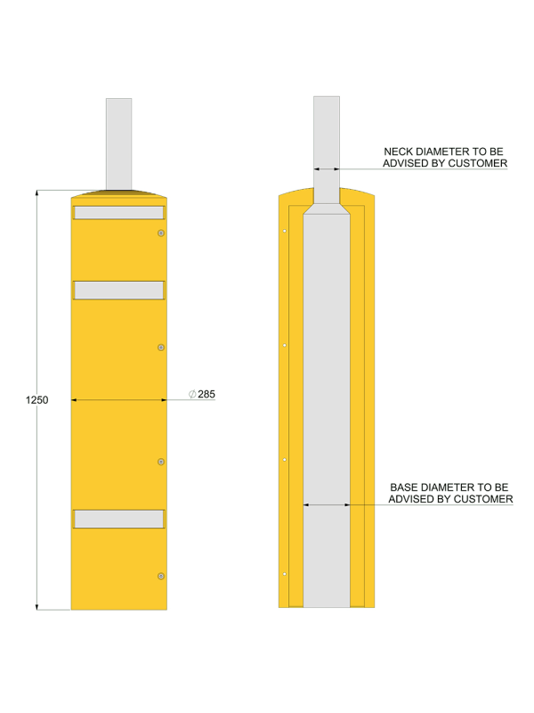 Buy Visusafe Lamp Post Protector - Essential Safety Gear