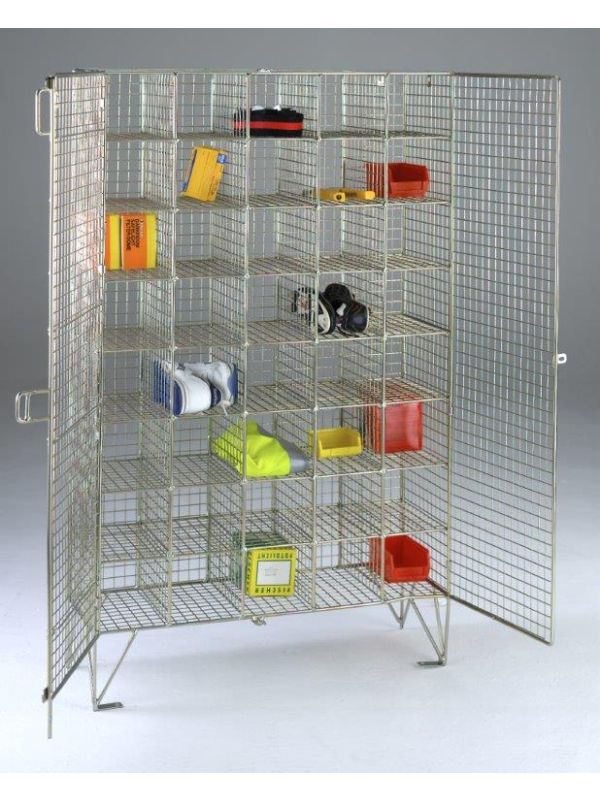 Premier Wire Mesh Compartment Lockers