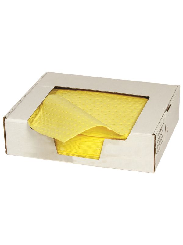 Fentex Chemical Absorbents Pads - 25 Pads