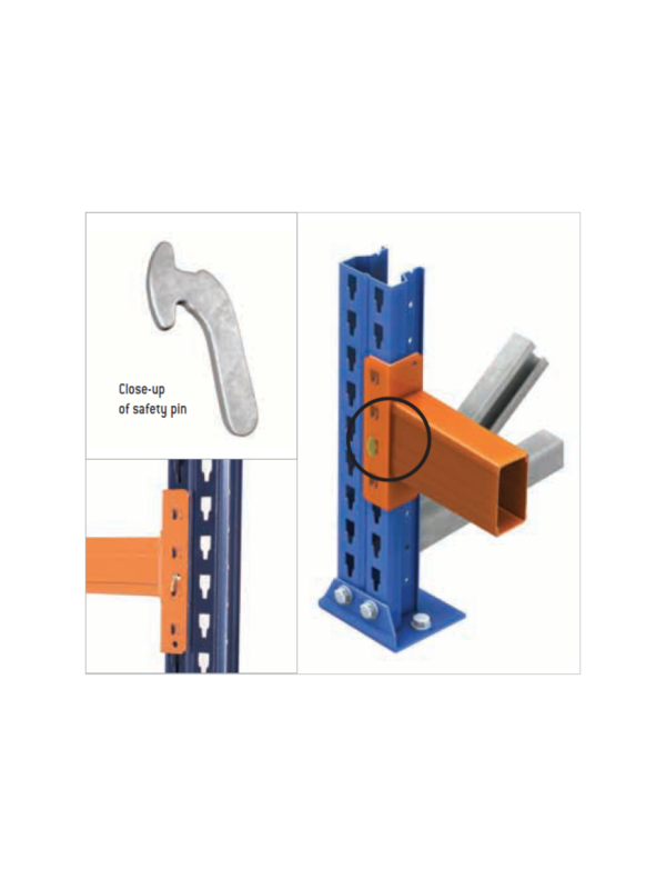 Mecalux Pallet Racking Locking Pin