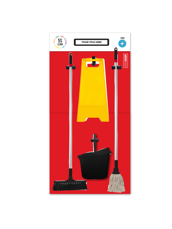 Premier Modulean Shadow Boards – Cleaning Board XL – 5S Cleaning ...