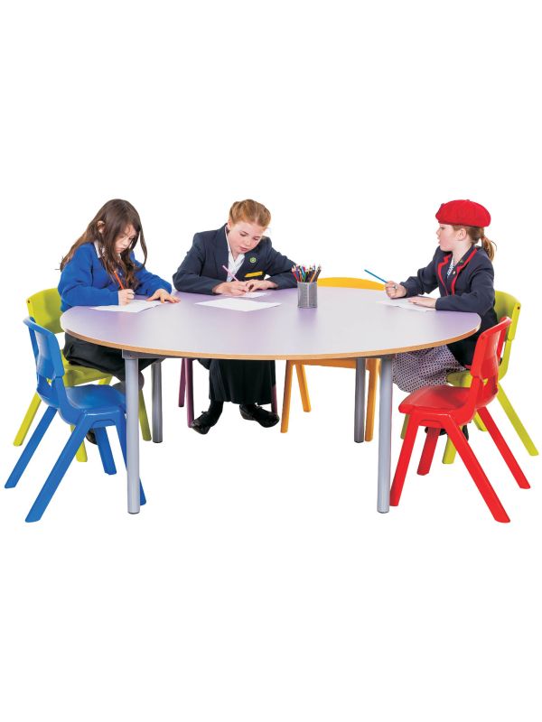 Willowbrook KubbyClass Circular Classroom Table – Functional and ...