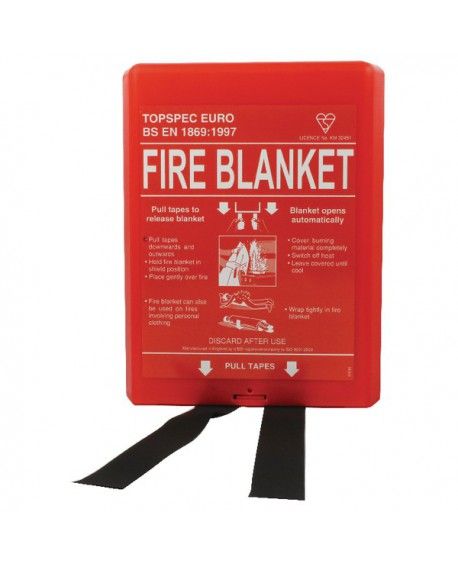 Firemark Fireproof Blanket Wall Mounted – 1.2m x 1.2m