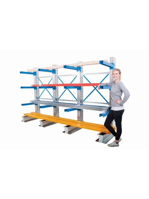 Anco Cantilever Racking for Long Length Items – Pipes & Timber