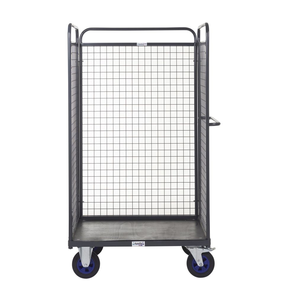 High-Capacity Distribution Trolleys with Adjustable Shelving
