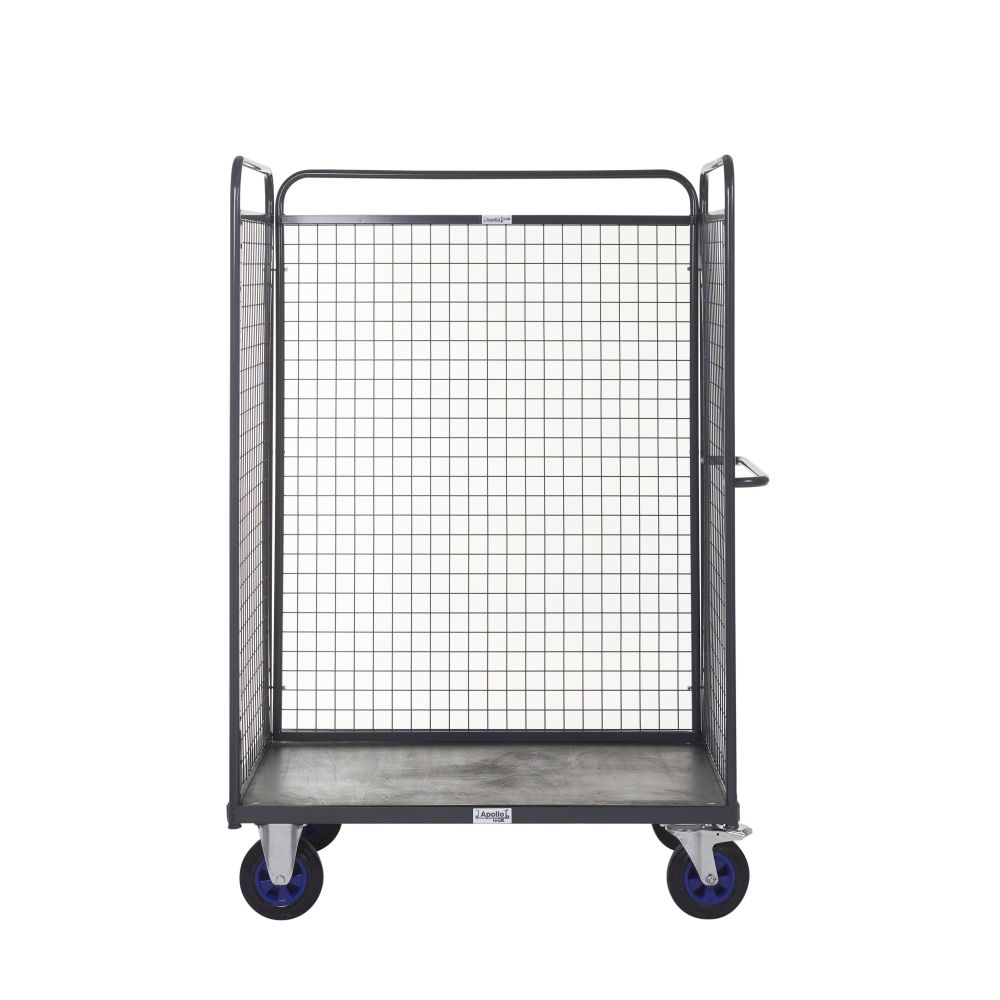 High-Capacity Distribution Trolleys with Adjustable Shelving