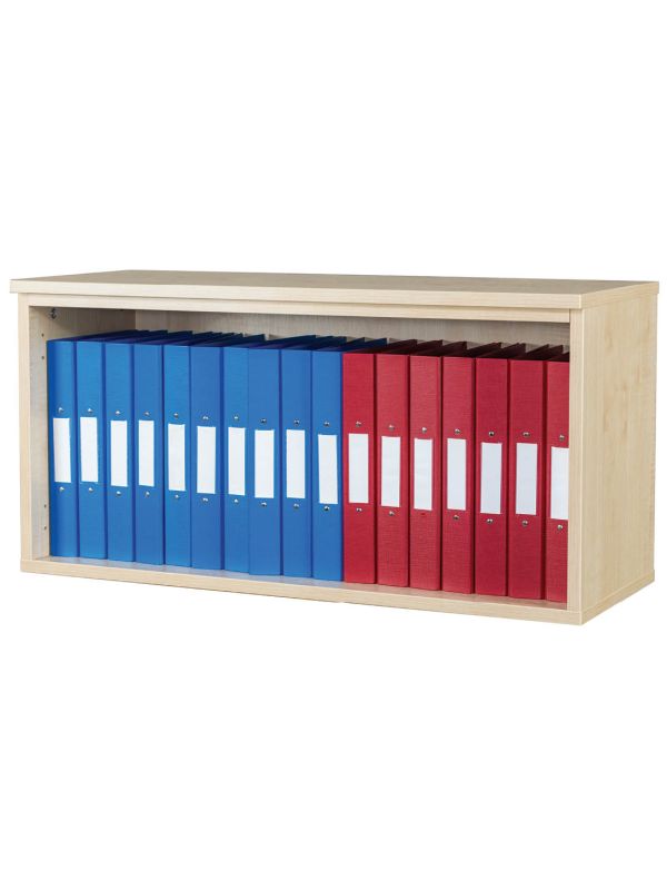 Space-Saving 10 Box File Open Wall-Mounted Storage Unit