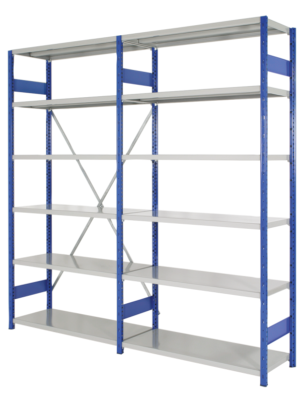 Sturdy and Easy-to-Assemble Anco Expo 4 Boltless Shelving