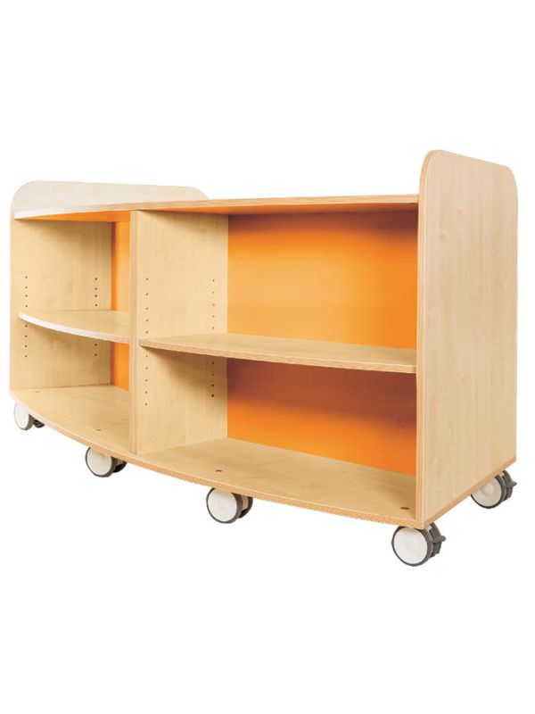 750mm Library Bookcase - Shop KubbyClass Curved Bookcases