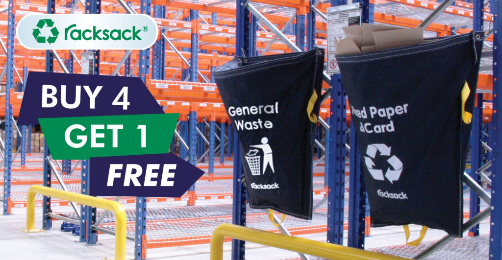 racksack® Waste Sacks - Recycling Bins for Racking (RACKSACK)