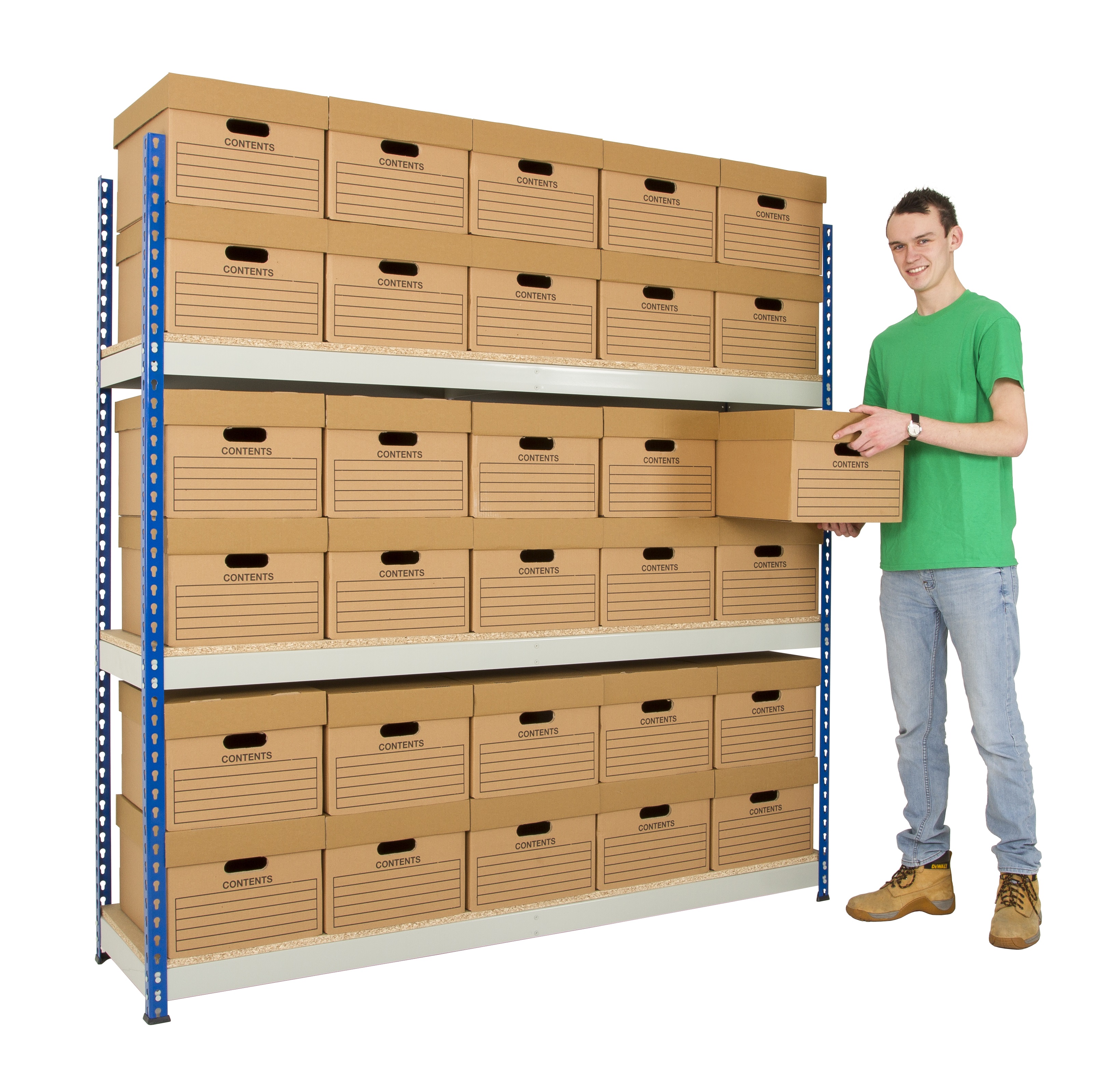 Anco Archive Shelving - 1525mm Wide RRAK15/24 (PRRAK15/24)