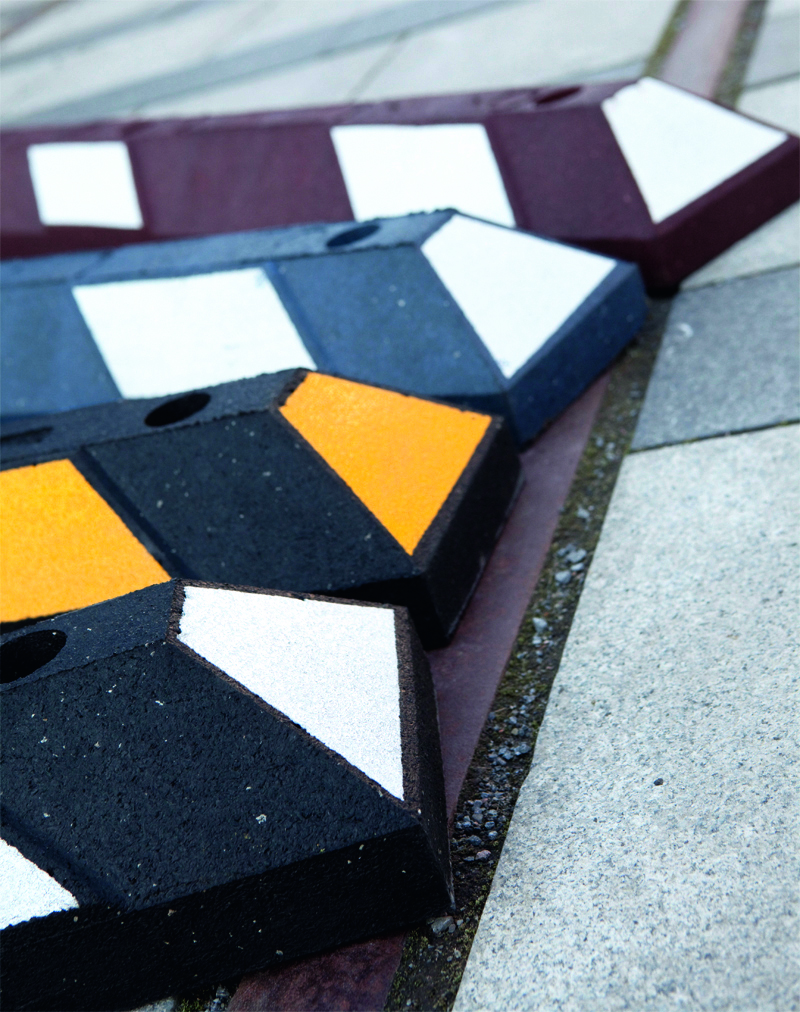 Park-It® Heavy Duty Rubber Car Parking Truck Garage Wheel Stop Block | eBay